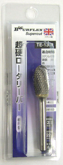 TL-1030 切削・研磨 ロータリーバー 超硬ロータリーバー 円錐先丸型 10mm｜株式会社 三共コーポレーション